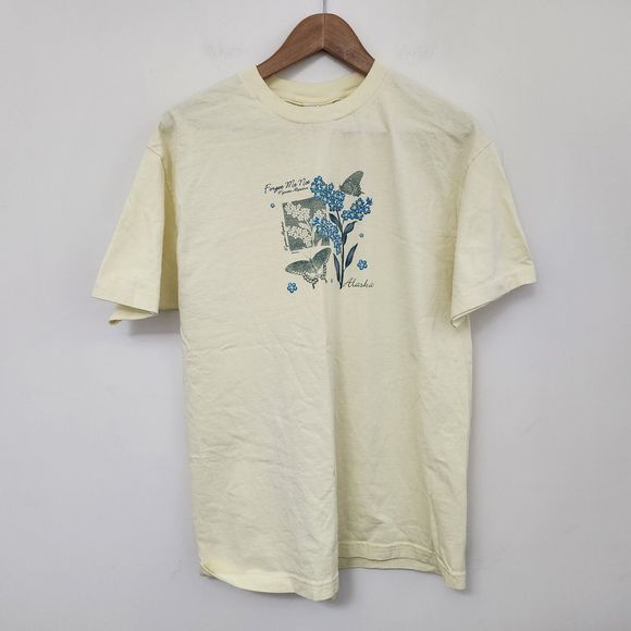 Polar | Shirts | Polar Mens Yellow Crew Neck Graphic Print T Shirt 0 ...